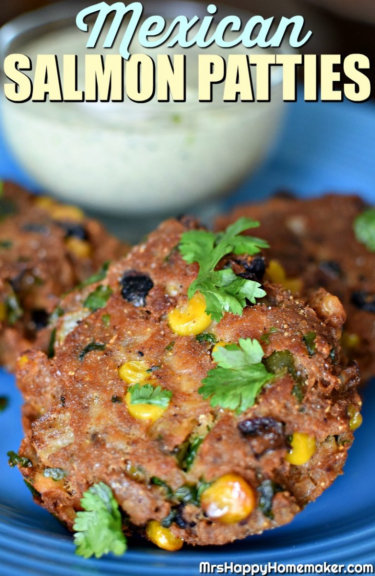 Mexican Salmon Patties (for Cinco de MILTON)