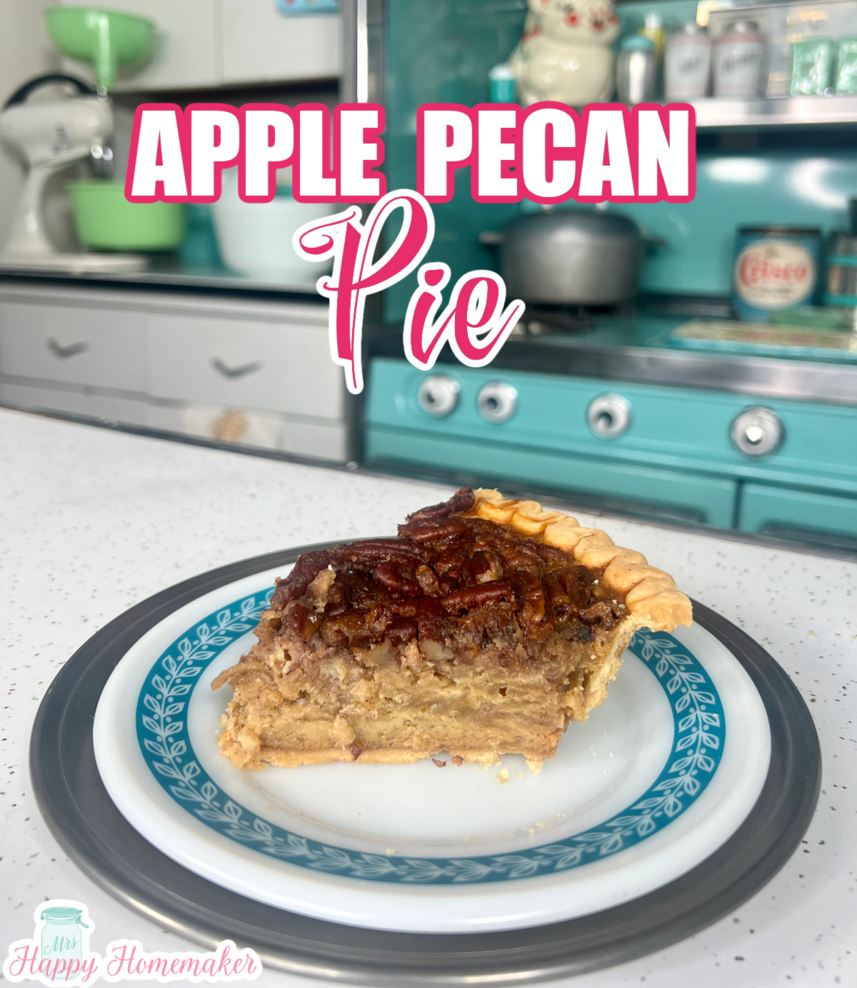 Apple Pecan Pie Recipe (Delicious Flavors of 2 Favorites)