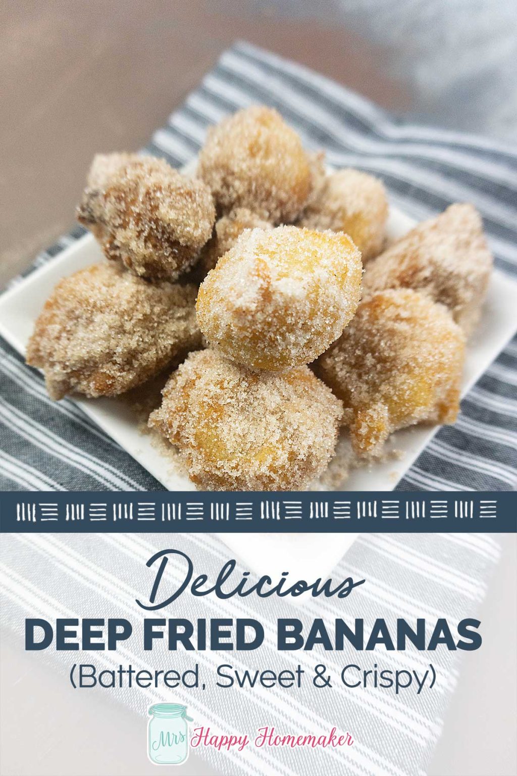 Delicious Deep Fried Bananas (Battered, Sweet & Crispy)