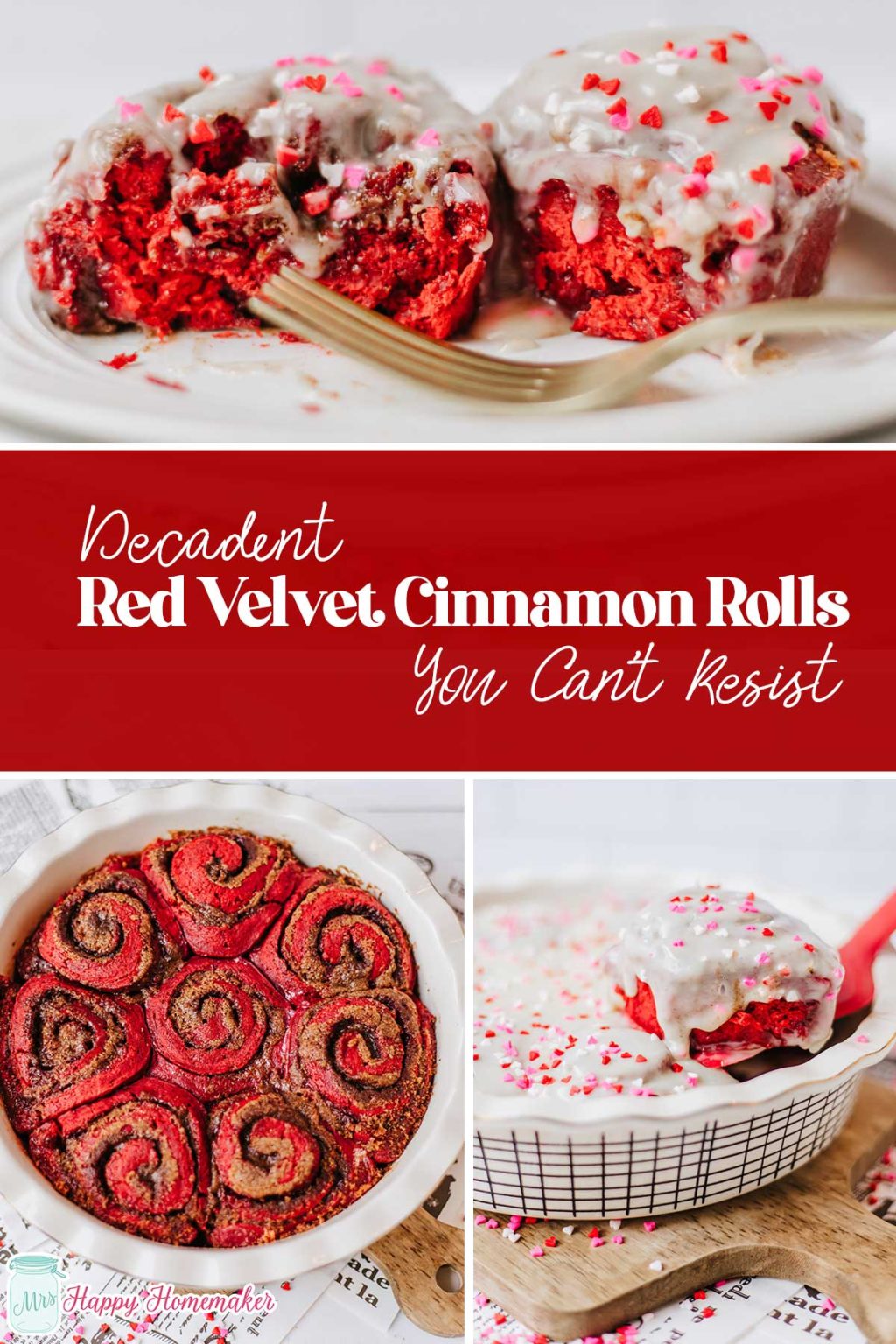 Decadent Red Velvet Cinnamon Rolls You Can’t Resist
