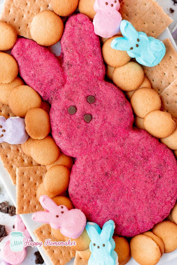 Cutest Peeps Themed Cookies and Cream Dessert Cheese Ball