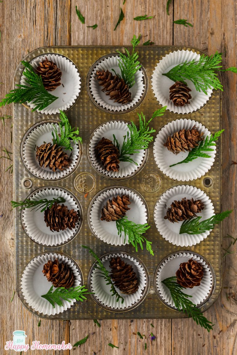 Easy DIY Homemade Fire Starters with Dried Flowers