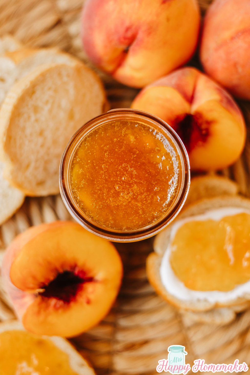 Easy Old Fashioned Peach Jam with Fresh Peaches