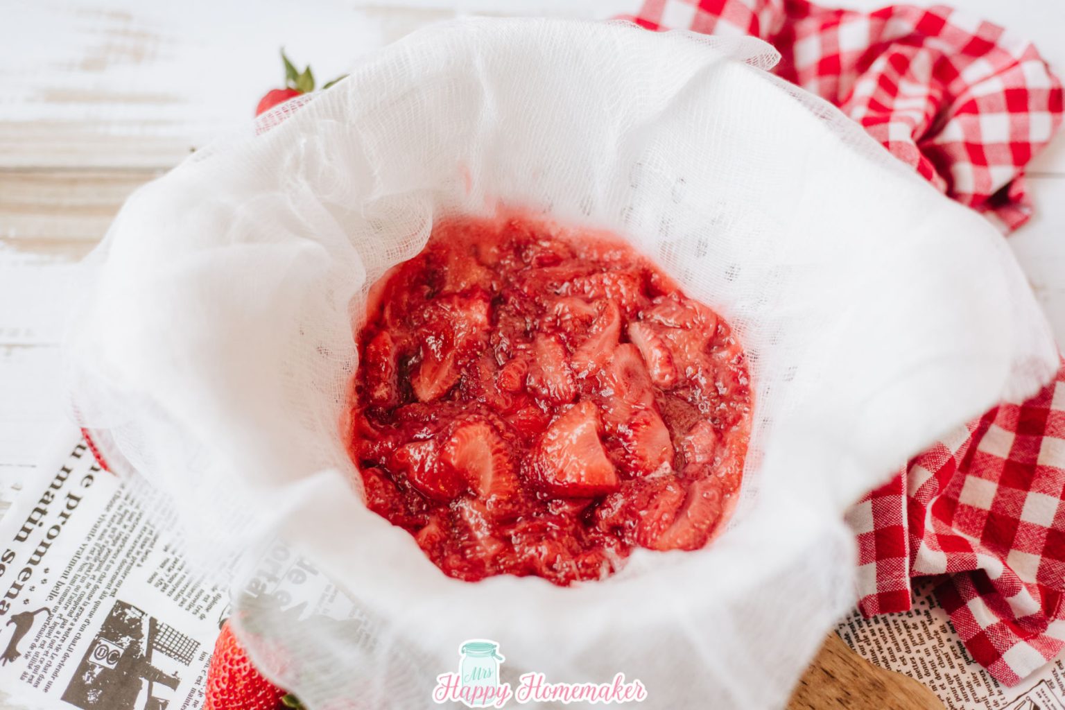 Homemade Strawberry Syrup for Pancakes and Drinks