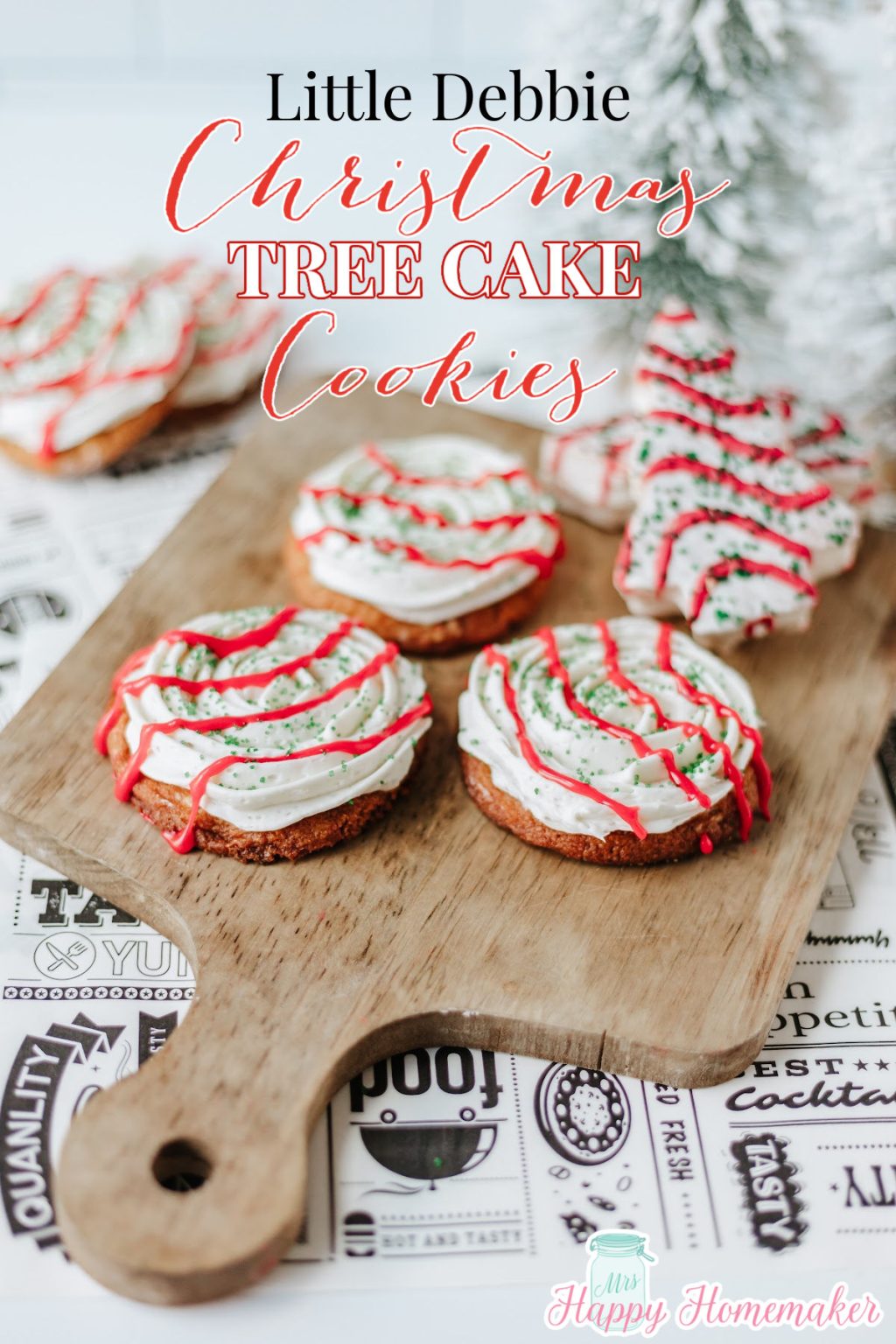 Delicious Copycat Christmas Tree Cake Cookies Recipe